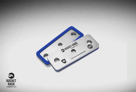 Rocket Plate Hygienic 4 Inches from Wall Assembly 1/4 Inch x 1-1/2 Inch ...